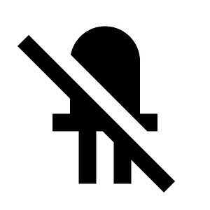 Led-on icon. Free download transparent .PNG | Creazilla