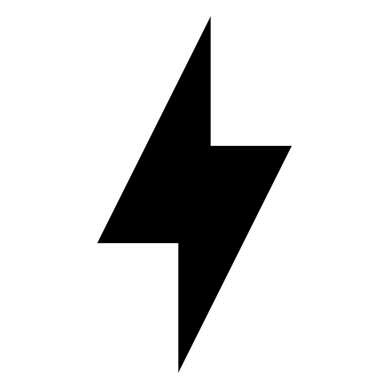 Lightning Bolt Icon