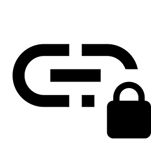 Link-lock icon. Free download transparent .PNG | Creazilla