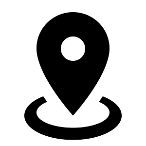 Map-marker-radius icon. Free download transparent .PNG | Creazilla