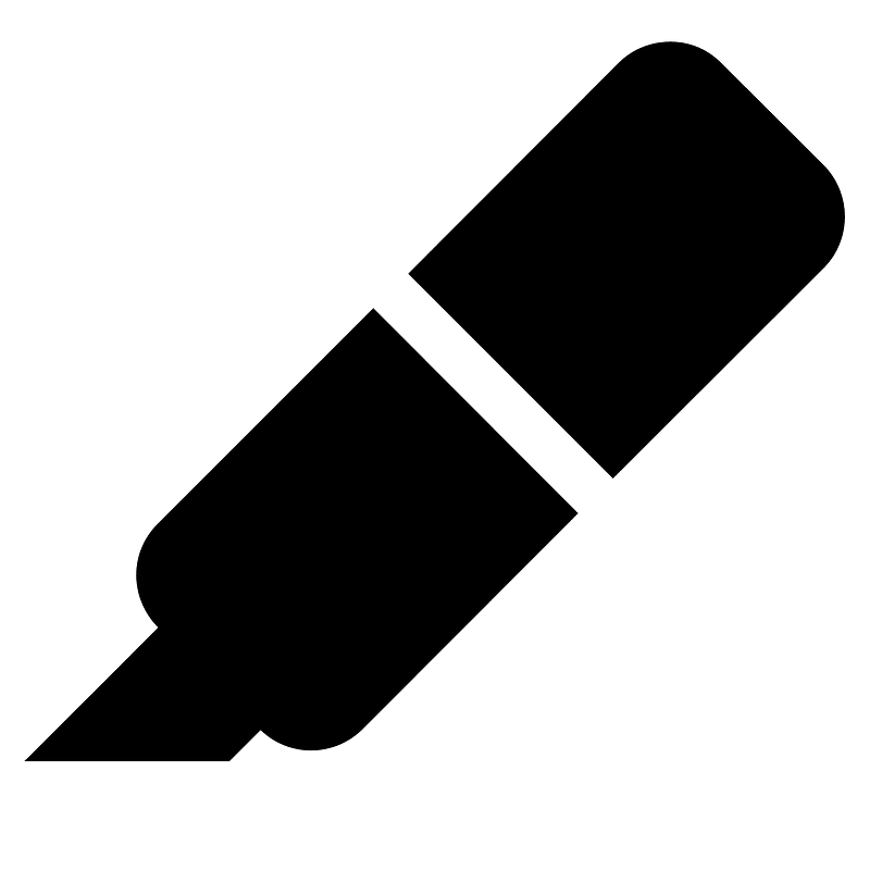 Marker icon. Free download transparent .PNG | Creazilla