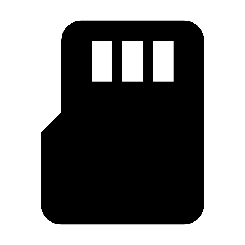 Micro-sd icon. Free download transparent .PNG | Creazilla