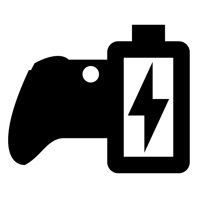 Microsoft-xbox-controller-battery-charging icon. Free download ...