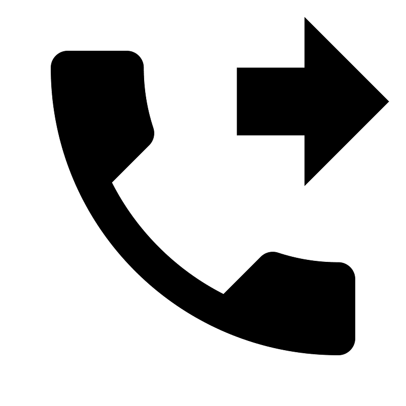 Phone-forward icon. Free download transparent .PNG | Creazilla
