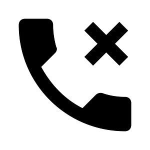 Phone-remove - Free vector icons on creazilla.com