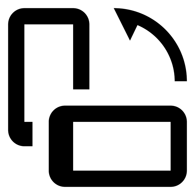 Phone-rotate-portrait icon. Free download transparent .PNG | Creazilla