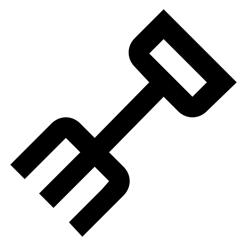 Pitchfork icon. Free download transparent .PNG | Creazilla