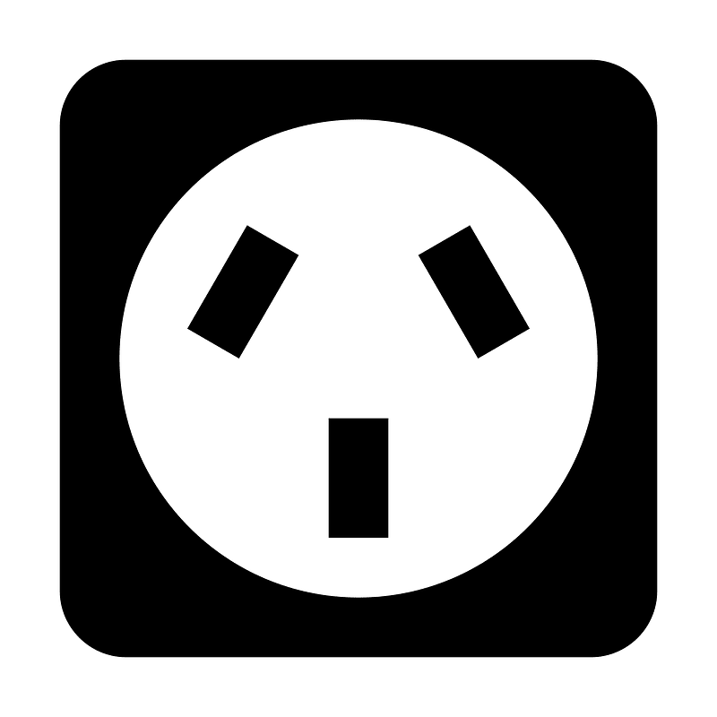 Power-socket-au icon. Free download transparent .PNG | Creazilla