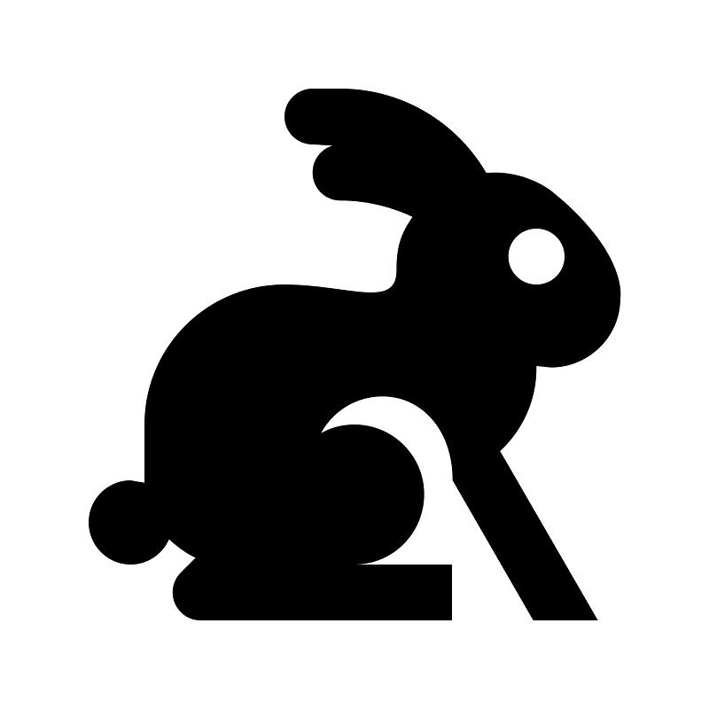 Rabbit icon. Free download transparent .PNG | Creazilla
