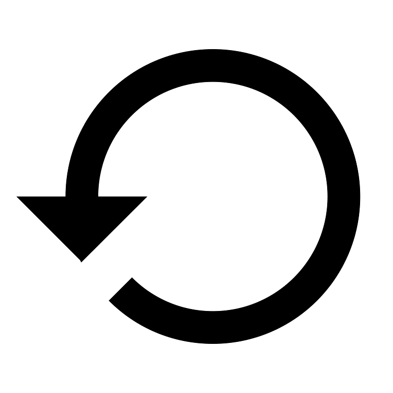 Restore icon. Free download transparent .PNG | Creazilla