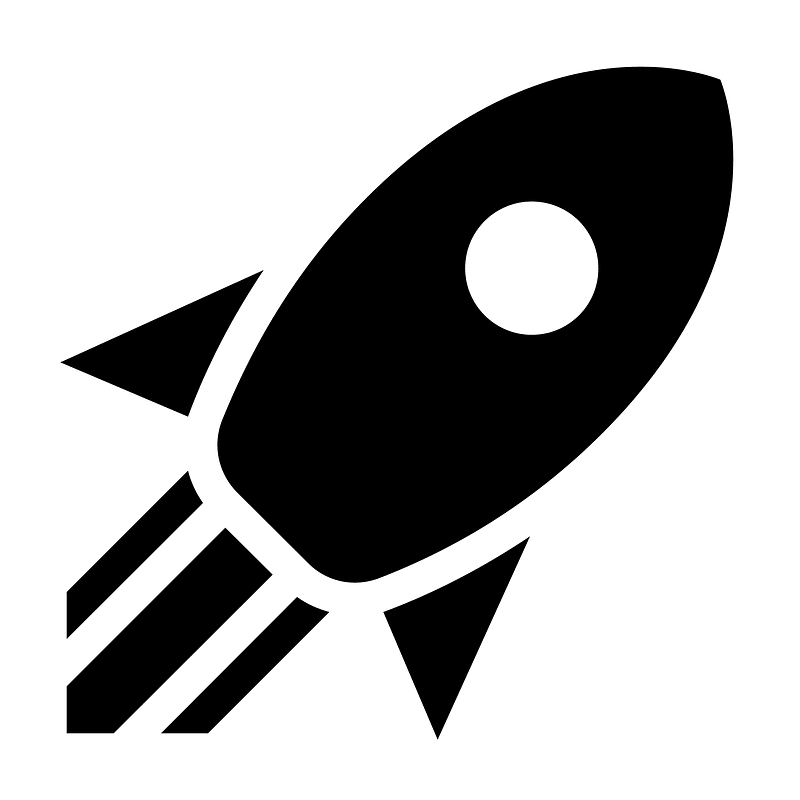 Rocket-launch icon. Free download transparent .PNG | Creazilla