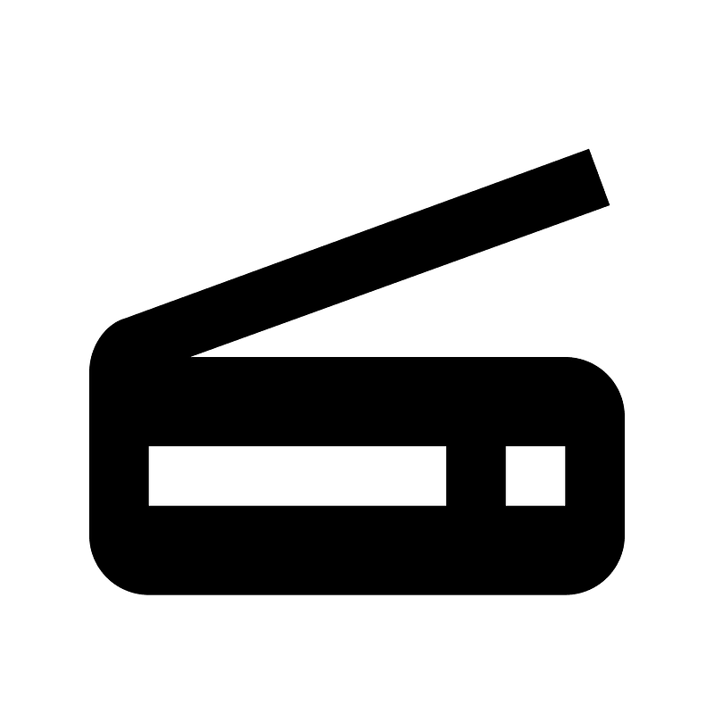 Scanner icon. Free download transparent .PNG | Creazilla