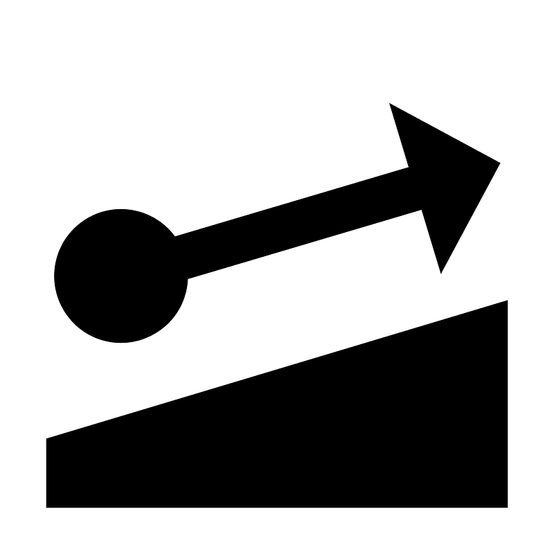 Slope-uphill icon. Free download transparent .PNG | Creazilla