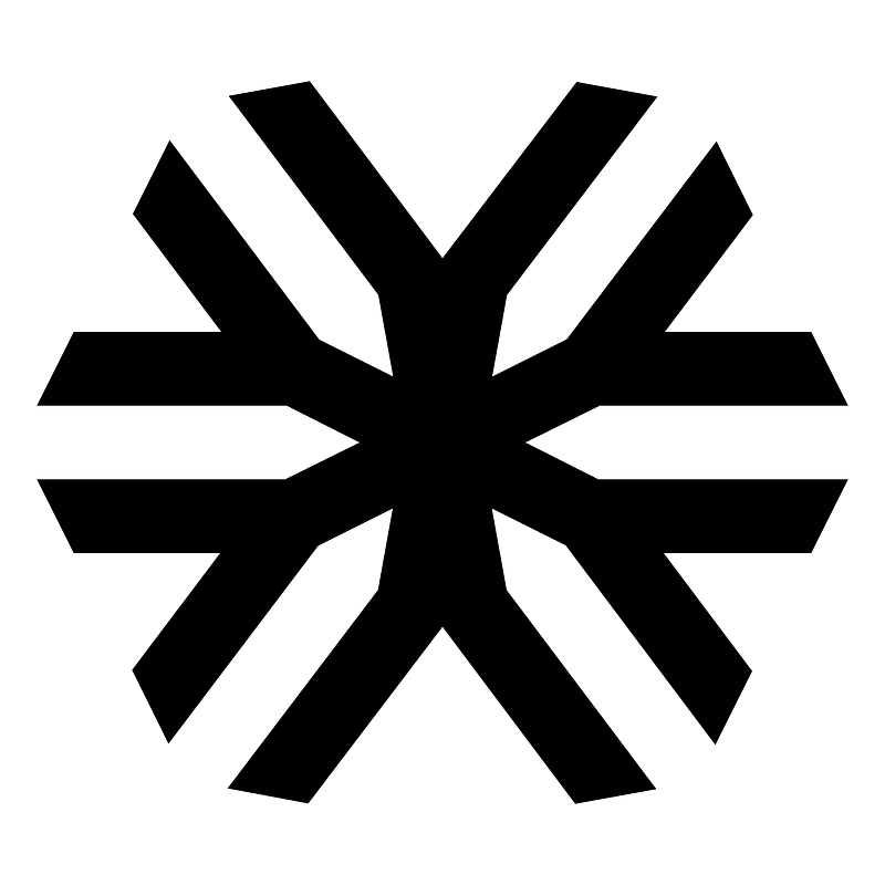 Snowflake-variant icon. Free download transparent .PNG | Creazilla