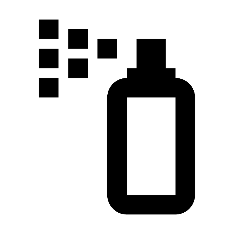 Spray icon. Free download transparent .PNG | Creazilla