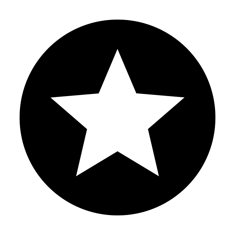 Star-circle - Free vector icons on creazilla.com