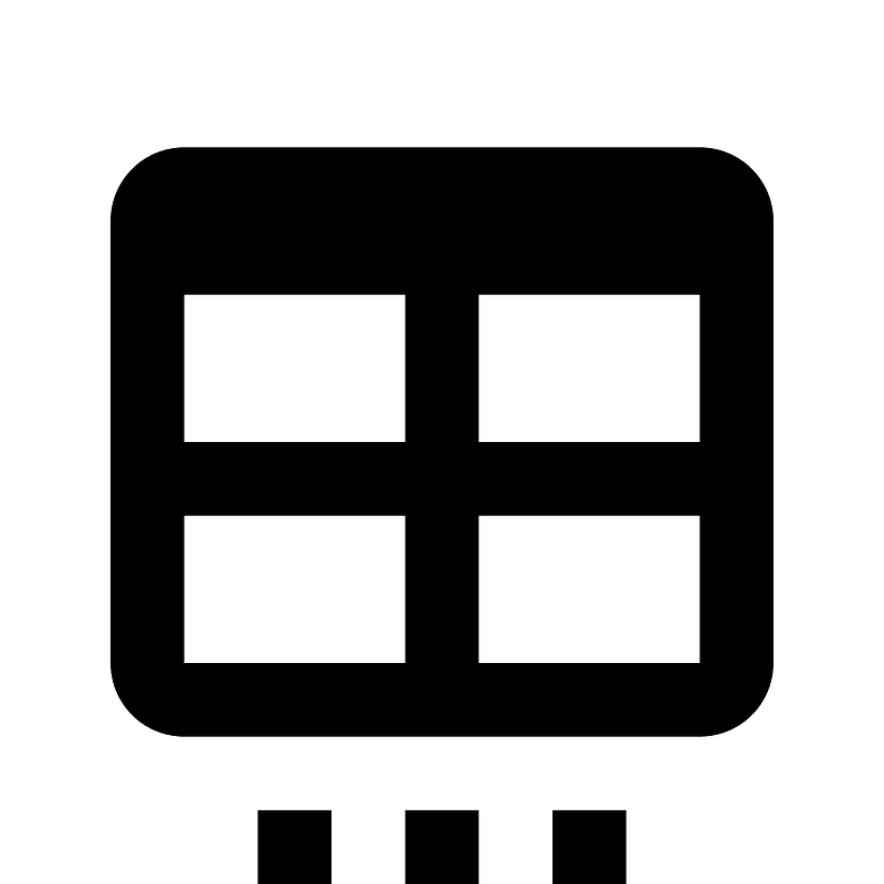 Table-settings icon. Free download transparent .PNG | Creazilla