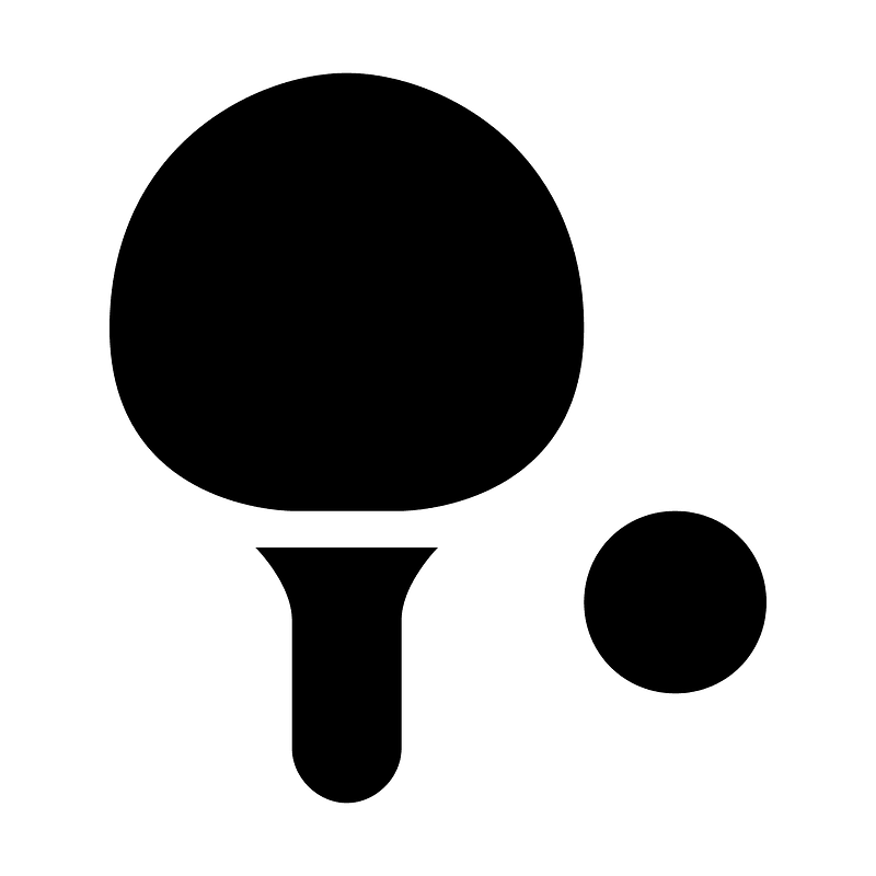 Table-tennis icon. Free download transparent .PNG | Creazilla