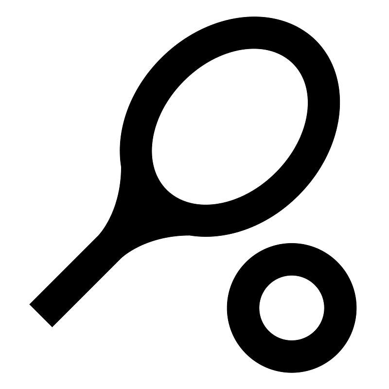 Tennis icon. Free download transparent .PNG | Creazilla