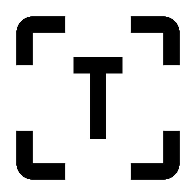 Text-recognition icon. Free download transparent .PNG | Creazilla