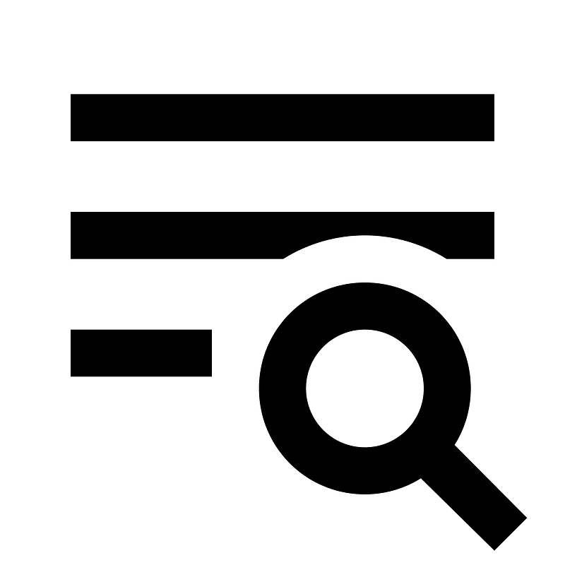 Text-search icon. Free download transparent .PNG | Creazilla