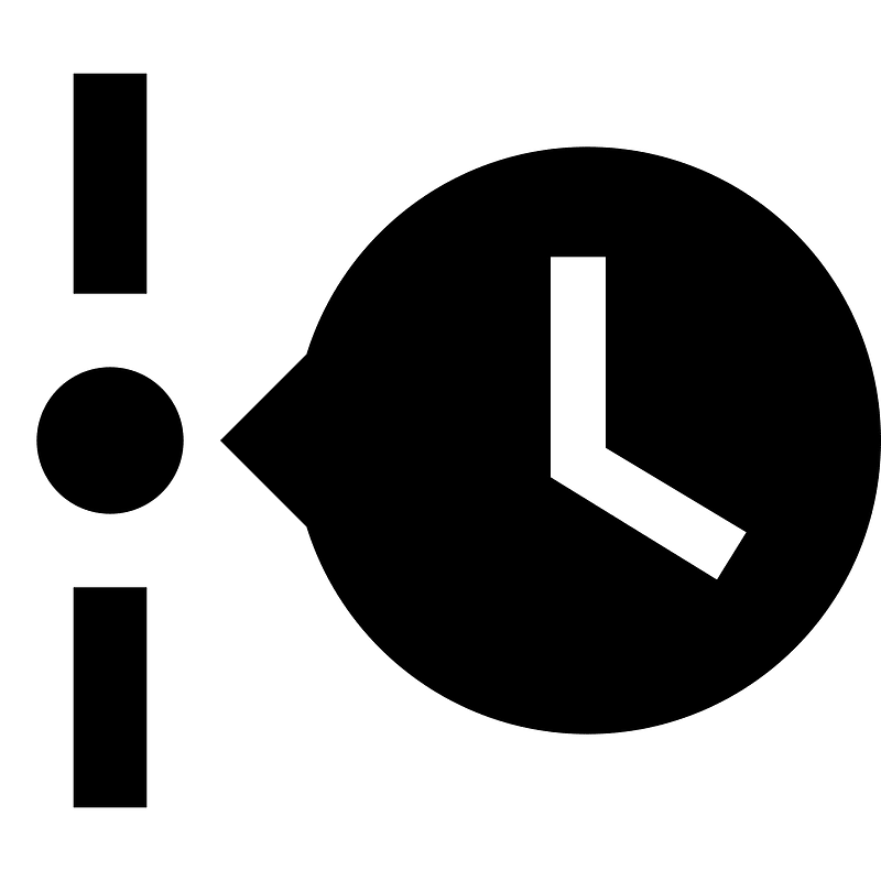 Timeline-clock icon. Free download transparent .PNG | Creazilla