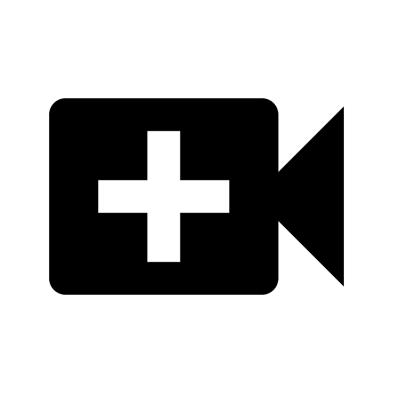 Video-plus icon. Free download transparent .PNG | Creazilla