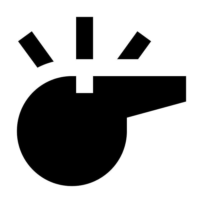 Whistle icon. Free download transparent .PNG | Creazilla