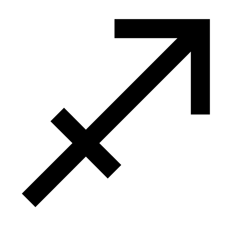 Zodiac-sagittarius icon. Free download transparent .PNG | Creazilla