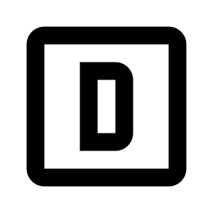 Alpha-d-box icon. Free download transparent .PNG | Creazilla