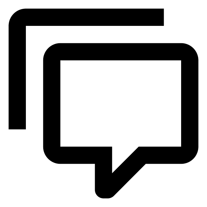 Comment-multiple - Free vector icons on creazilla.com