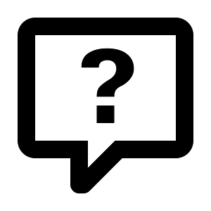 Comment-question icon. Free download transparent .PNG | Creazilla