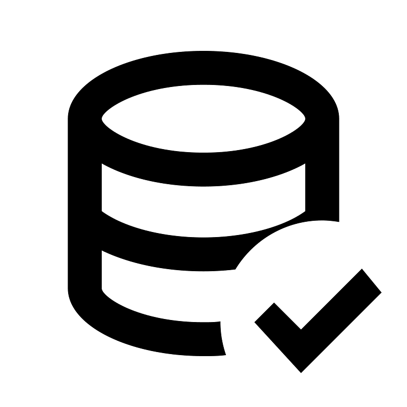 Database-check icon. Free download transparent .PNG | Creazilla Database-check icon. Free download transparent .PNG | Creazilla