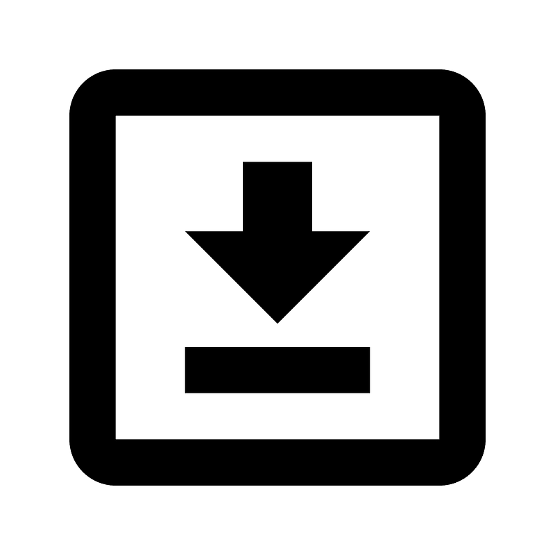 Download-box icon. Free download transparent .PNG | Creazilla