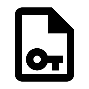 File-key icon. Free download transparent .PNG | Creazilla
