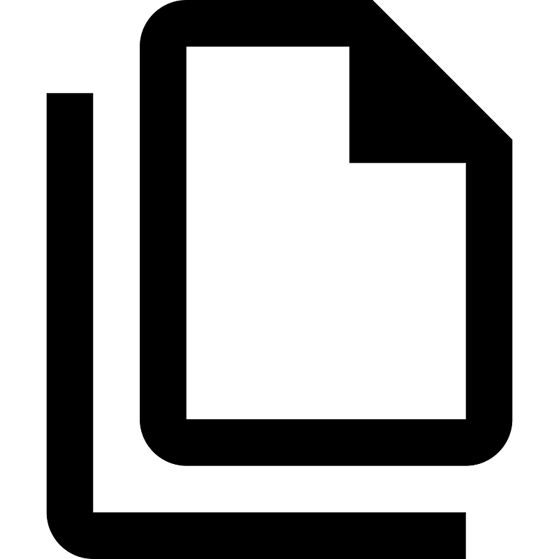 File-multiple icon. Free download transparent .PNG | Creazilla