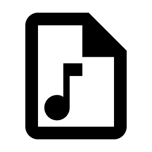 File-music - Free vector icons on creazilla.com