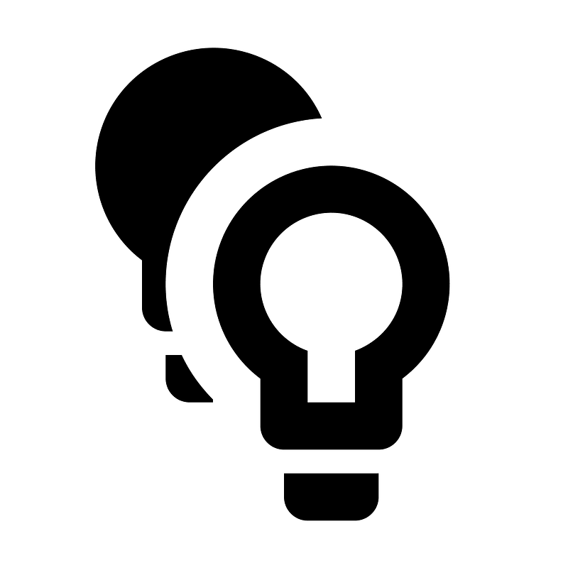 Lightbulb-multiple icon. Free download transparent .PNG | Creazilla