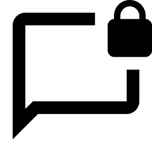 Message-lock - Free vector icons on creazilla.com