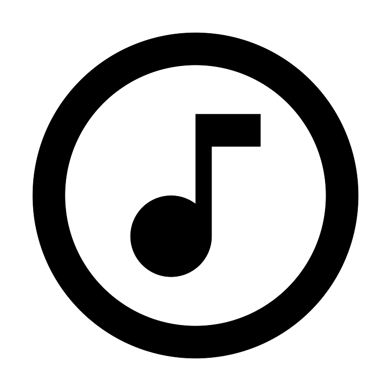 Music-circle - Free vector icons on creazilla.com