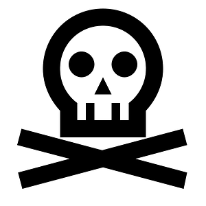 Skull Crossbones icon. Free download transparent .PNG | Creazilla