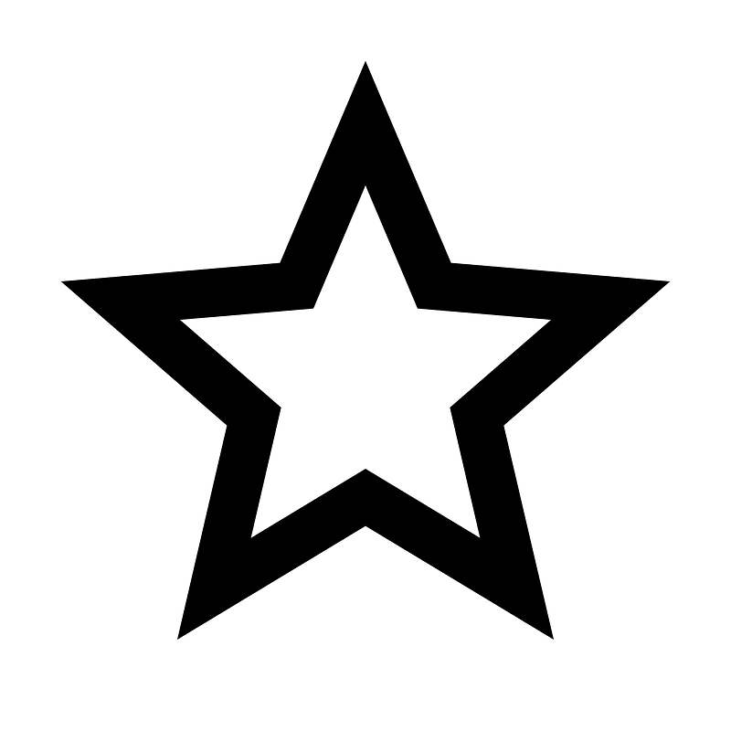 Star icon. Free download transparent .PNG | Creazilla