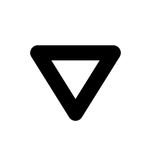 Triangle-down icon. Free download transparent .PNG | Creazilla