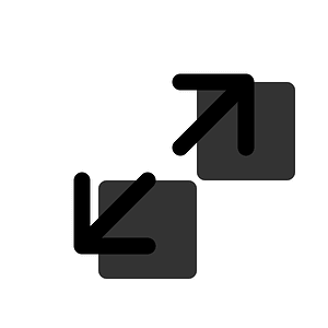 Expand icon. Free download transparent .PNG | Creazilla