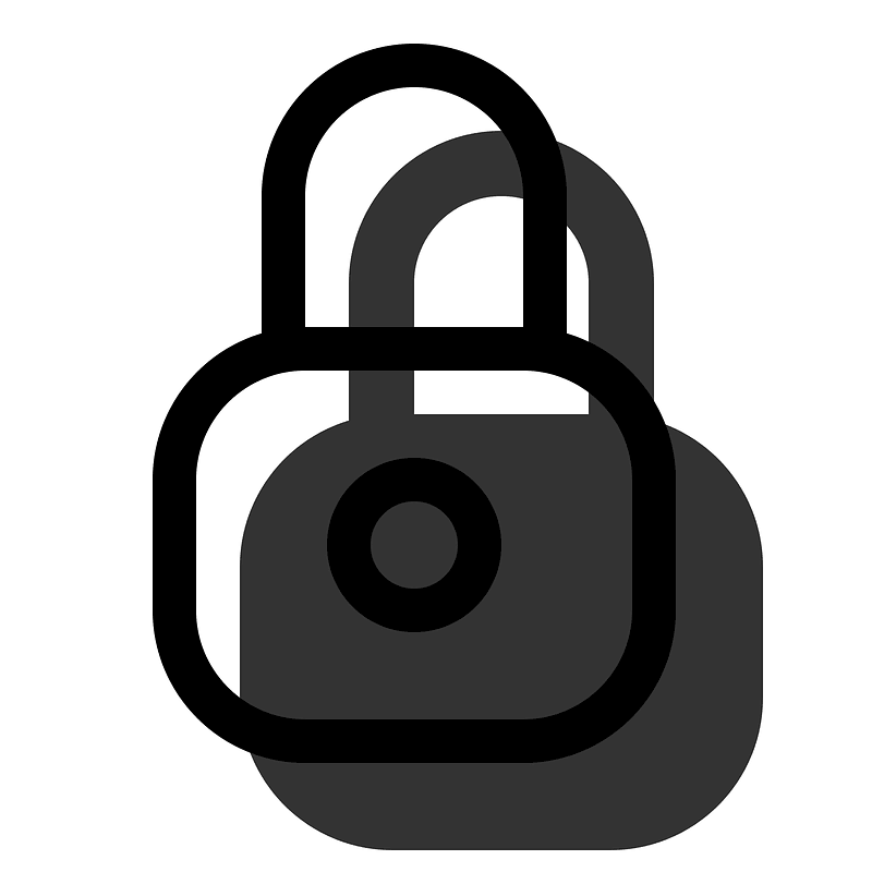 Lock-closed icon. Free download transparent .PNG | Creazilla