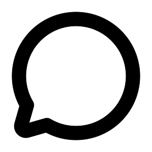 Chat-circle icon. Free download transparent .PNG | Creazilla