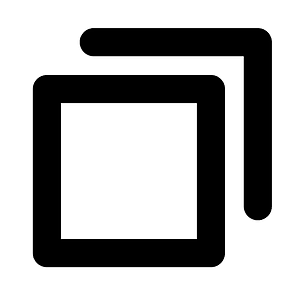 Copy-simple icon. Free download transparent .PNG | Creazilla