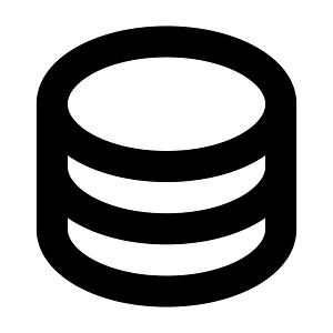 Database icon. Free download transparent .PNG | Creazilla