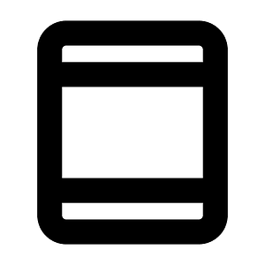 Device-tablet icon. Free download transparent .PNG | Creazilla