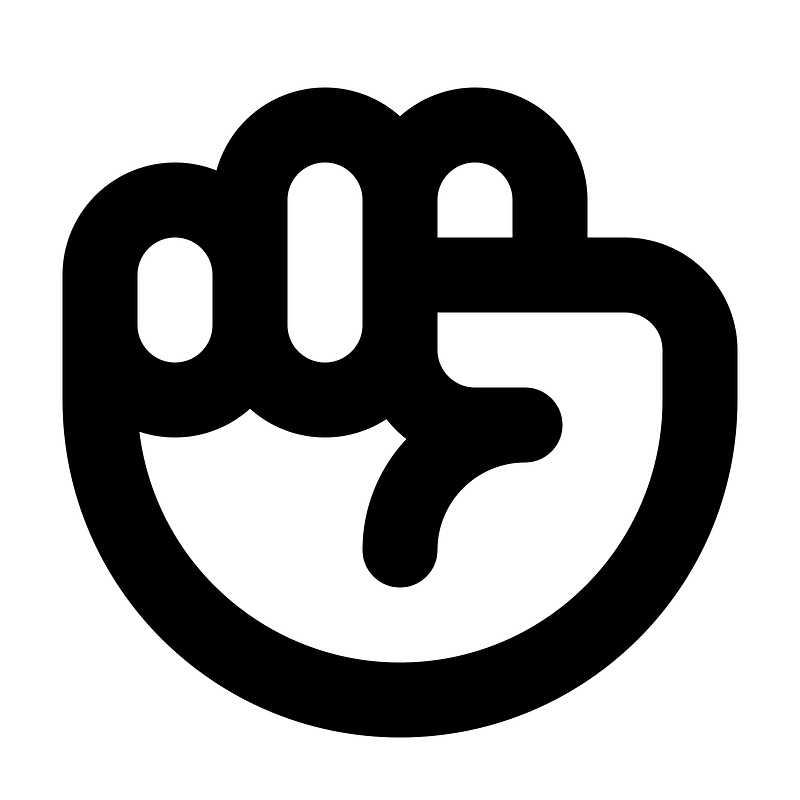 Hand-fist - Free vector icons on creazilla.com